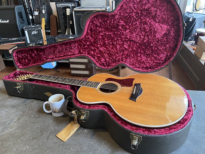 1998 Taylor 855 Jumbo 12 String Guitar with Original Hard | Reverb