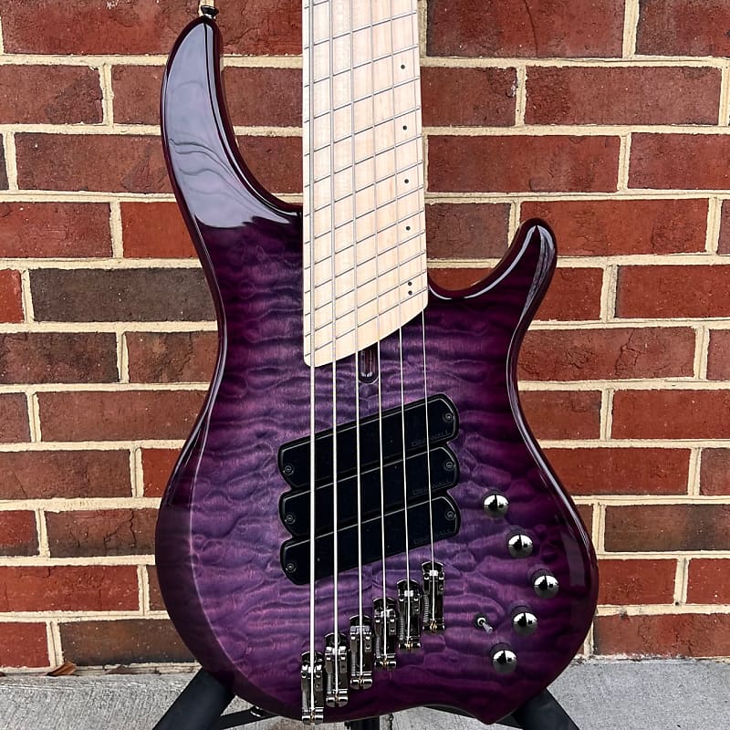 Dingwall Combustion 6-String, 3x Pickups, Ultra Violet, | Reverb