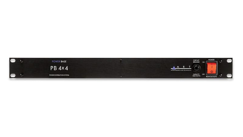 ART PB4X4 Rackmount 8 Outlet Power Conditioner Amp Surge | Reverb
