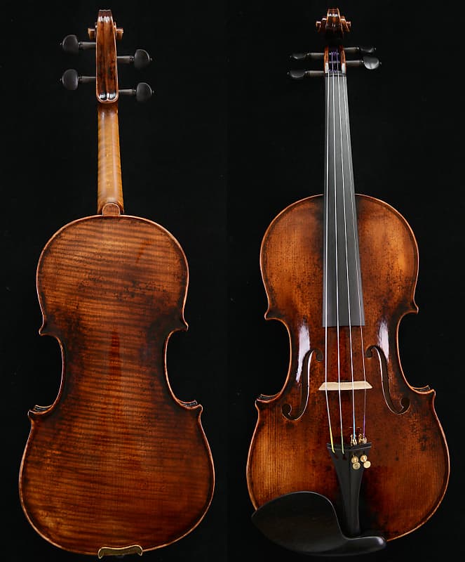 Rare Violin Stradivari Violin Master Wang's Own Work No. W31 | Reverb