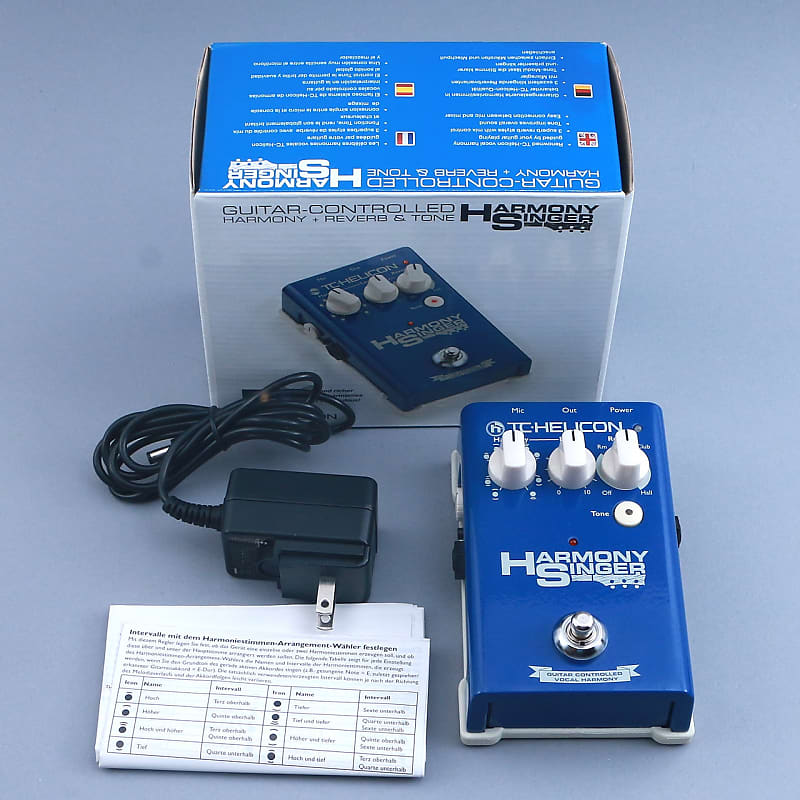 TC Helicon Harmony Singer Vocal Effects Pedal P-18232 | Reverb