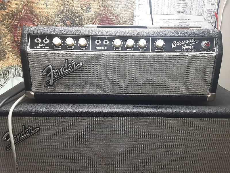 Fender Bassman 6G6-C 33 week of 1964 | Reverb