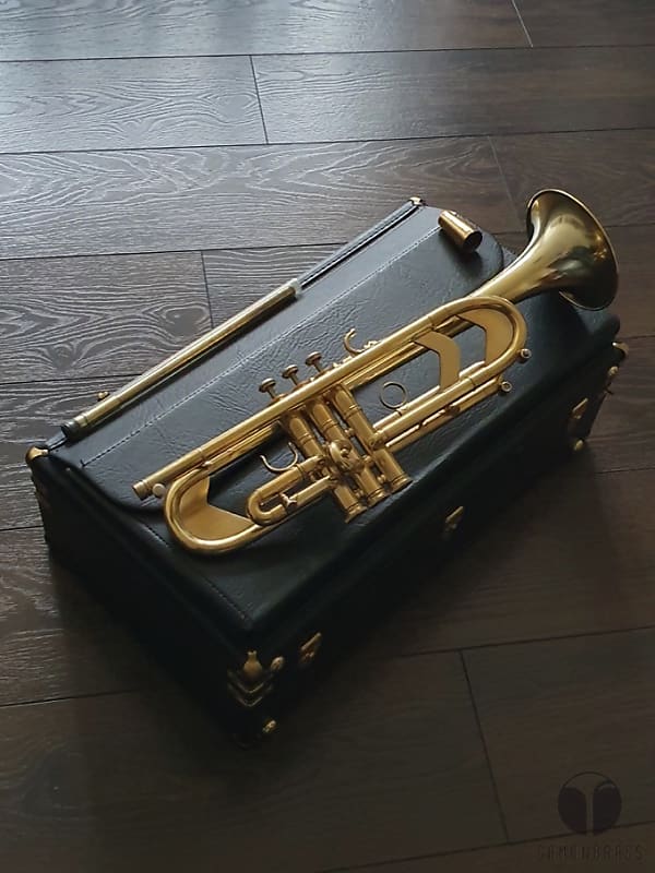 RARE Getzen GENESIS 3003 Rick Braun Goldplated | Gamonbrass | Reverb