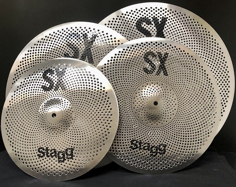 Stagg SXM Complete Practice Cymbal Pack 14"/16"/18"/20" | Reverb