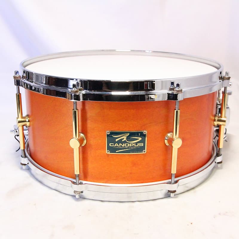 CANOPUS MO-1465 14x6.5 Canopus maple snare drum [06/27] | Reverb UK