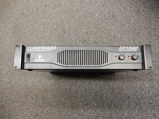 Behringer EP1500 | Reverb