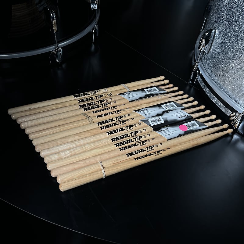 Regal Tip 2B & 2BX Drumsticks Lot 7 pairs (Box 1) | Reverb