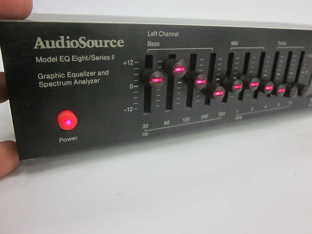 Audiosource Model EQ Eight Series II Graphic Equalizer and | Reverb