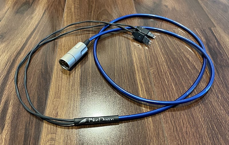 Moon Audio Blue Dragon V3 Headphone Cable For Sennheiser 600 | Reverb