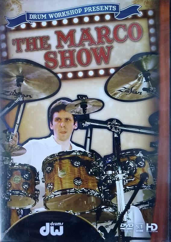 The Marco Show Featuring Marco Minnemann (DVD) | Reverb