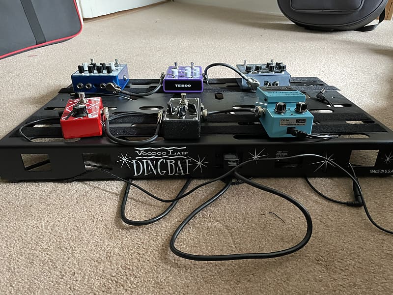 Voodoo Lab Dingbat powered pedal board 2023 - Black | Reverb