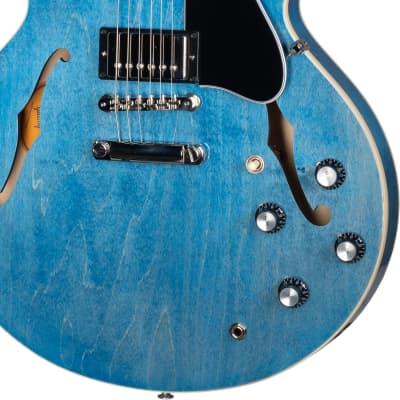 Gibson ES-335 Semi-Hollow Electric Guitar - Ocean Blue | Reverb