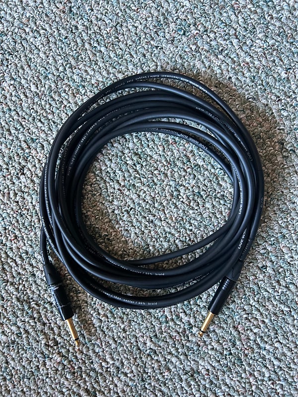 Live Wire Elite Series Instrument Cable, 1/4" | Reverb