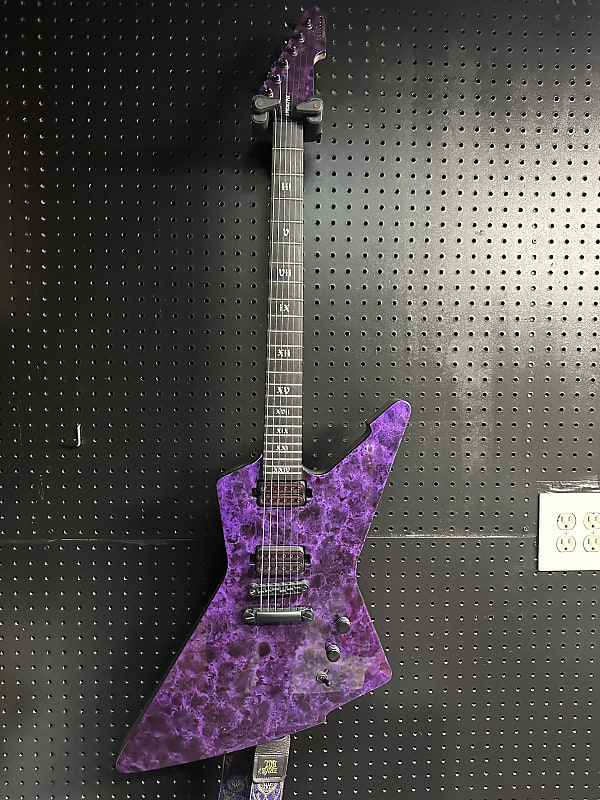 Schecter E-1 Apocalypse in Sweetwater Exclusive Purple Reign | Reverb