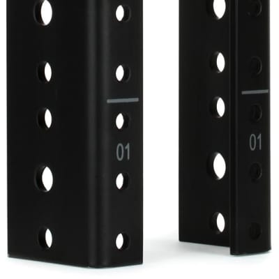 Gator Rackworks Heavy Duty Steel Rack Rail Set - 12U Rack | Reverb