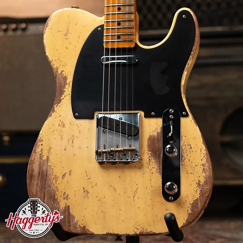 Fender 1954 Telecaster Super Heavy Relic, 1-Piece Rift Sawn | Reverb