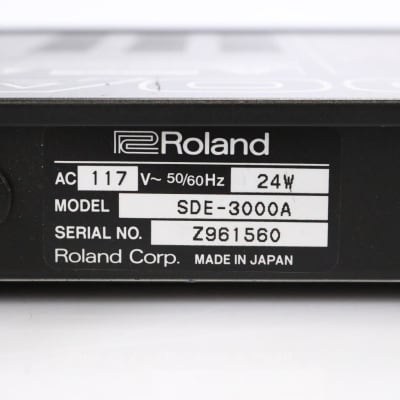 Roland SDE-3000A Digital Delay Rack Effect Signal Processor | Reverb
