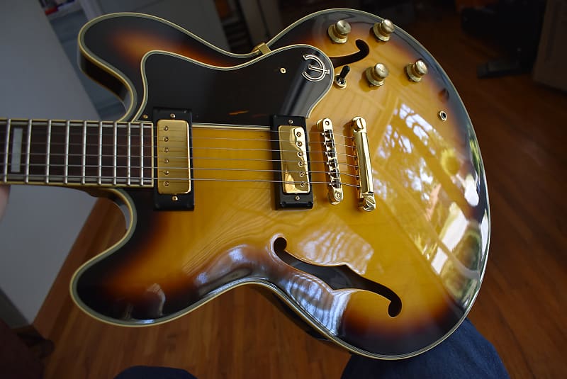 Epiphone Elitist Sheraton, Collector grade, OHSC, | Reverb Australia