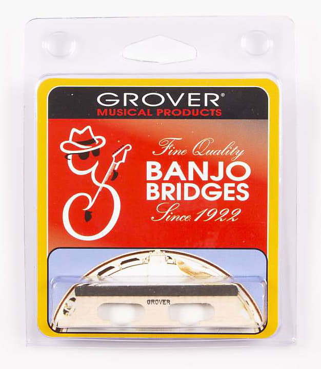 Genuine Grover Bridge for 5 String Banjo, Leader 5/8 inch | Reverb
