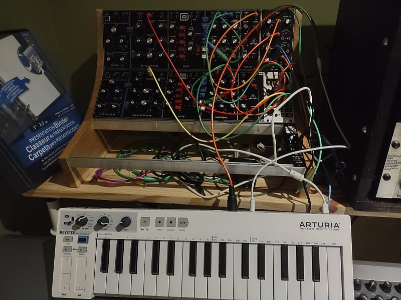 Behringer Model D kit in Eurorack case | Reverb