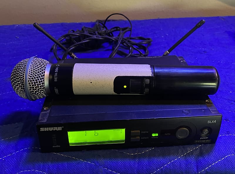 Shure SLX4 Mid 2000s - Black | Reverb