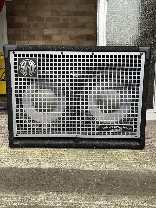 SWR WorkingPro 210 2x10 bass cabinet - Black | Reverb