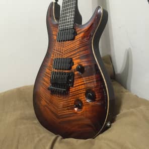 Carvin kiesel CT7 2015 deep orange burst BLACK FRIDAY SALE | Reverb