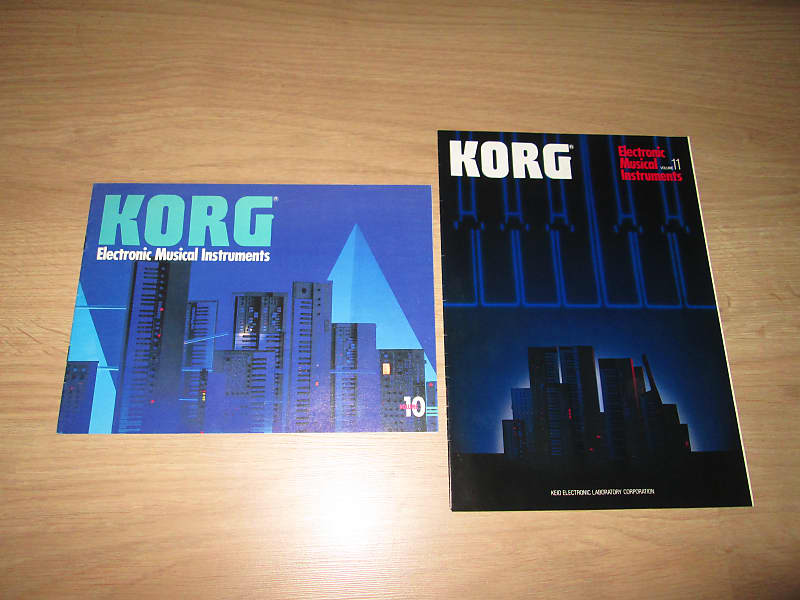 Korg Catalog Volume 10 + Volume 11 Catalog's - | Reverb Deutschland