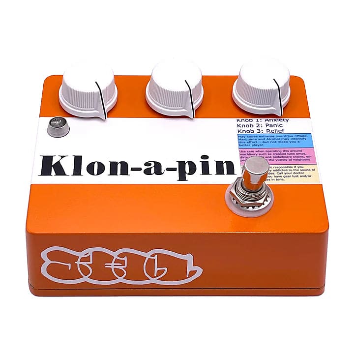 Selltronics Klon-A-Pin Overdrive with Battery Clip | Reverb