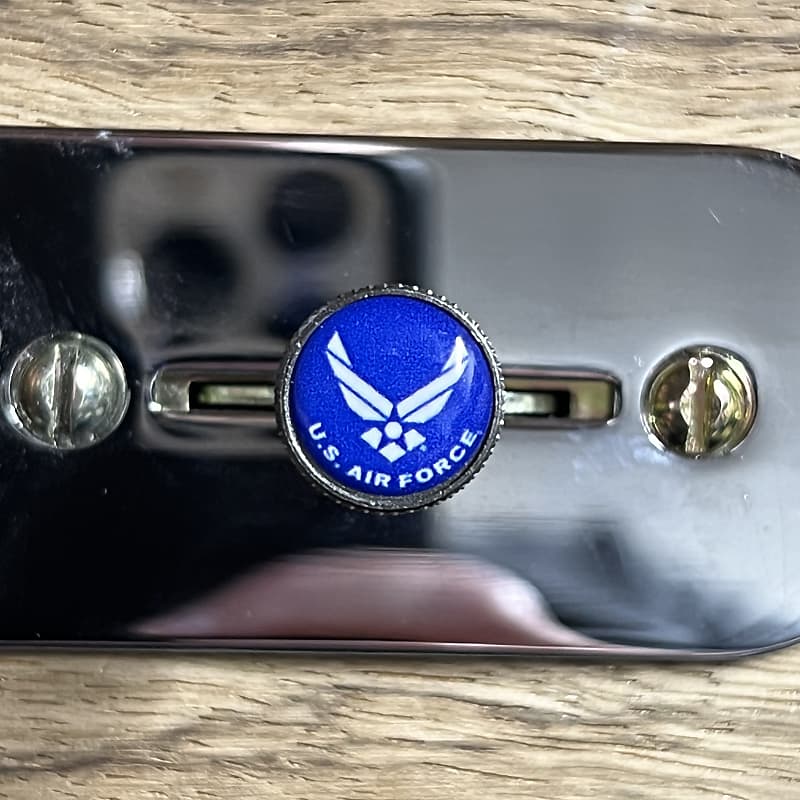 Kinnatone U.S.A.F. Air Force Black Chrome Switch tip for | Reverb