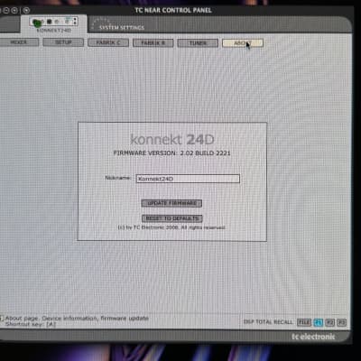 TC Electronic Konnekt 24D - Firewire audio interface with | Reverb