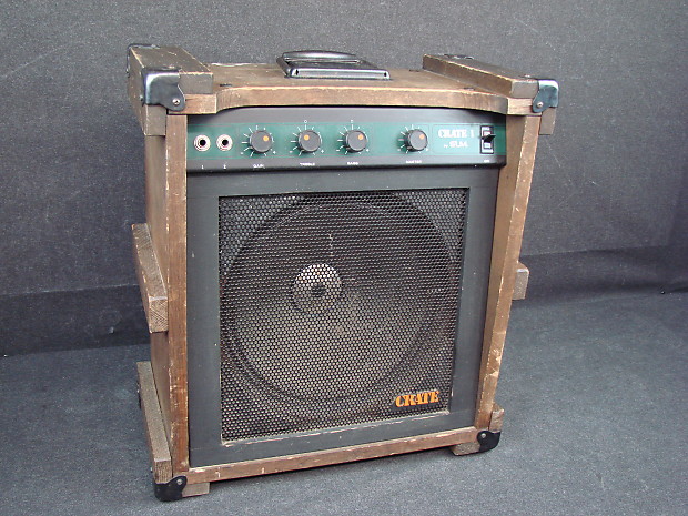Vintage Crate 1 Guitar Amplifier by SLM Electronics 12" Made | Reverb