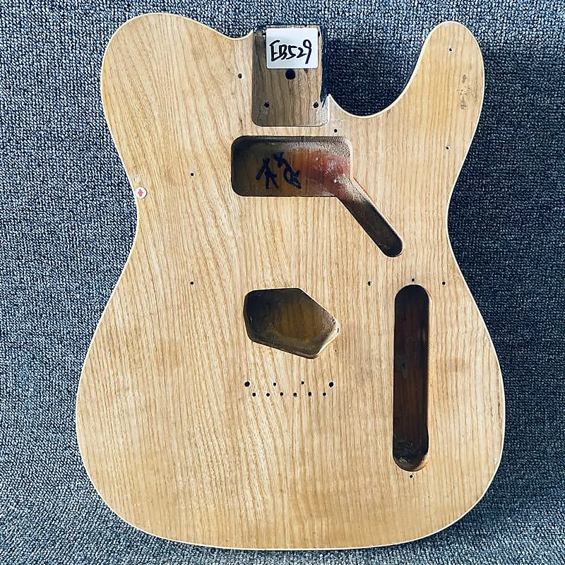 Ash Wood Telecaster Tele Style DIY Project Body | Reverb