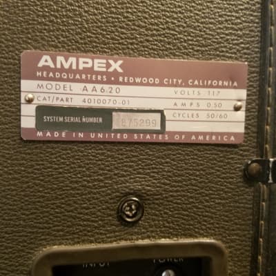 Ampex AA620 Suitcase Amp rugged USA made solid state 1960s - | Reverb