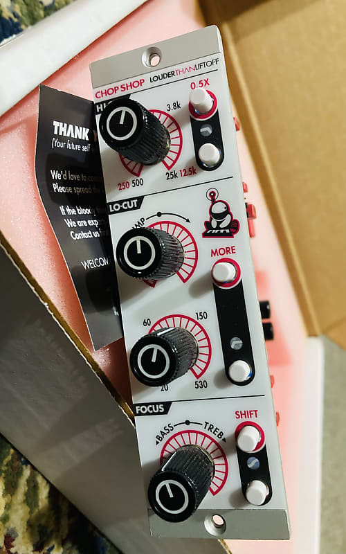 Louder Than Liftoff Chop Shop 500 Series Filter / EQ Module | Reverb