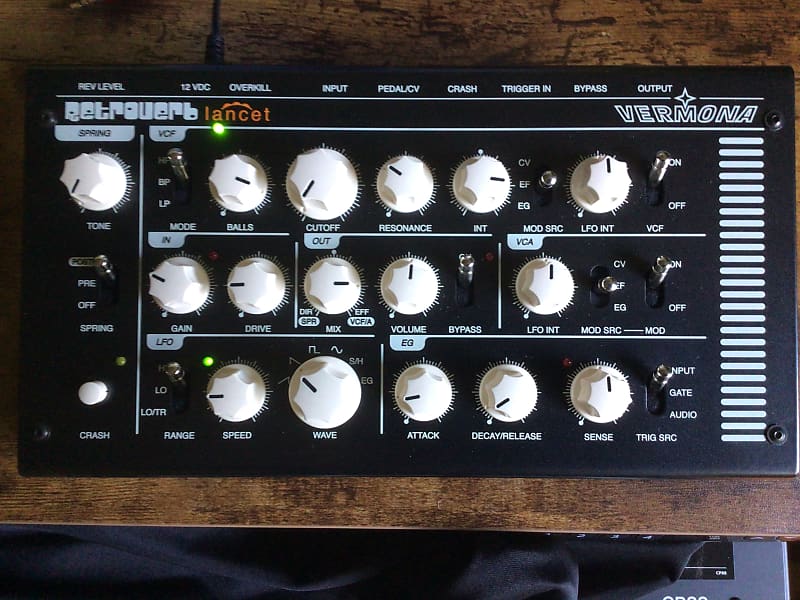 Vermona Retroverb Lancet Desktop Spring Reverb Module | Reverb