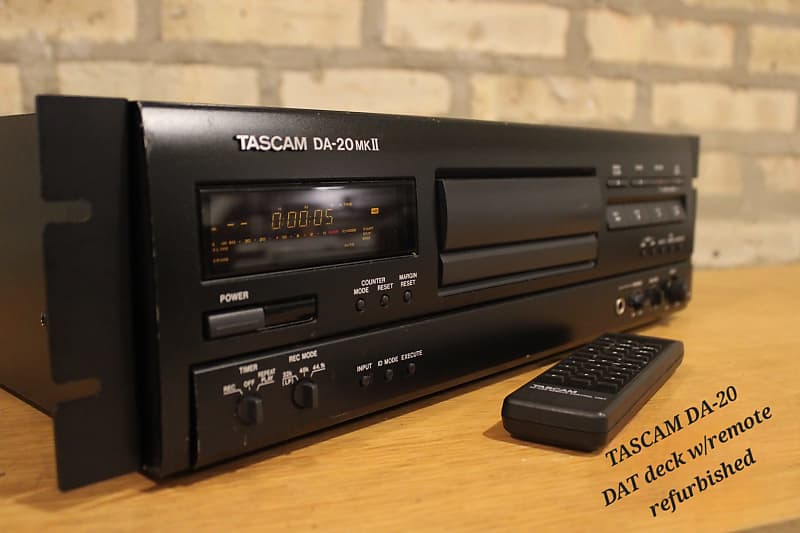 Tascam DA-20 professional DAT deck w/remot serviced Fully | Reverb