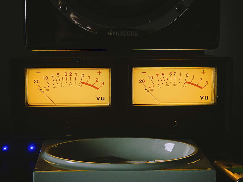 Hand built VU Meter 2000’s | Reverb