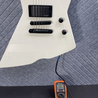 Harley Benton EX-84 SkunkWerx The Better Benton White ESP | Reverb