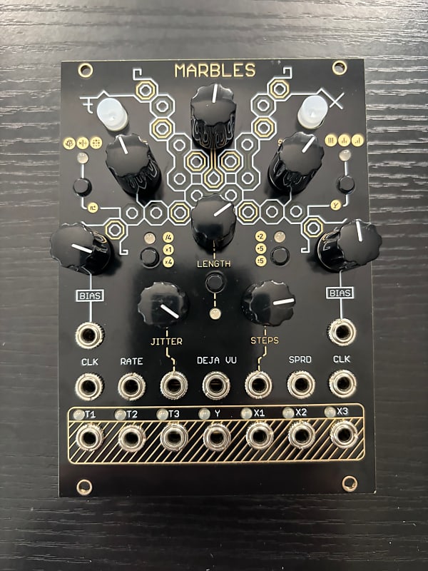 Mutable Instruments Marbles Clone Momo Modular 2020s - Black | Reverb