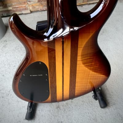 Tobias Toby Pro 6 String Bass Guitar 2000s Vintage Sunburst | Reverb