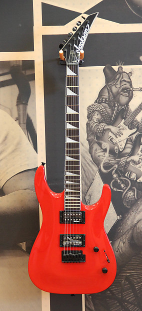 Jackson JS22 Dinky Electric Guitar - Red | Reverb