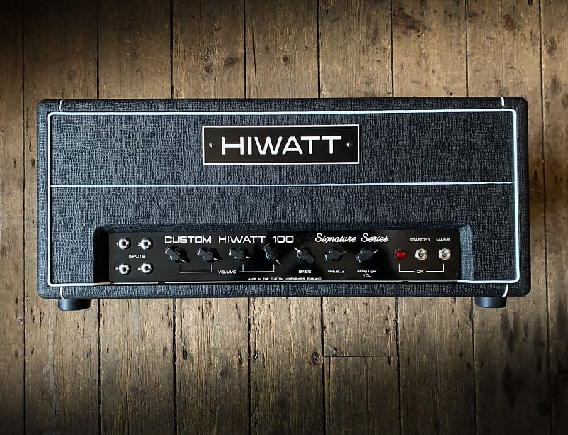 Hiwatt Custom 100 Signature series SSP103 Amplifier head | Reverb