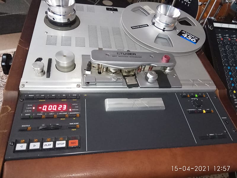 Studer 807 Calibrate and Butterfly Head. | Reverb