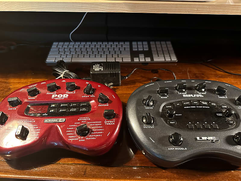 LinE 6 POD 2.0 & bAss PODxT | MuLti-FX | Amp ModeLeR | Reverb