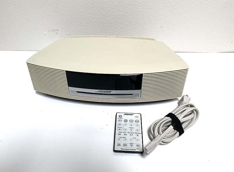 Bose Wave Music System White with Bluetooth adapter | Reverb