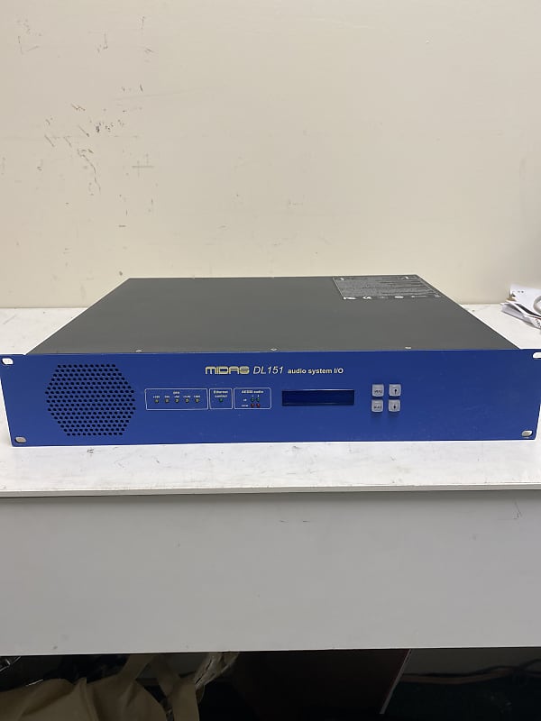 Midas Dl151 audio system I/O | Reverb
