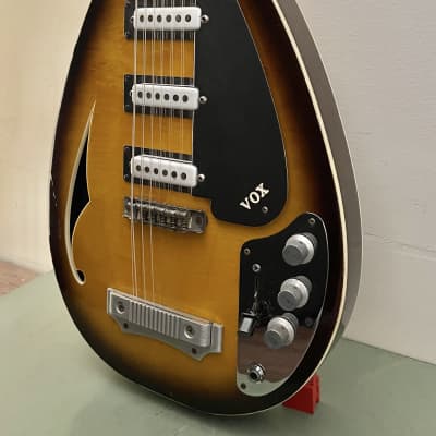 Vox Mark XII 12-string 1964 Sunburst | Reverb