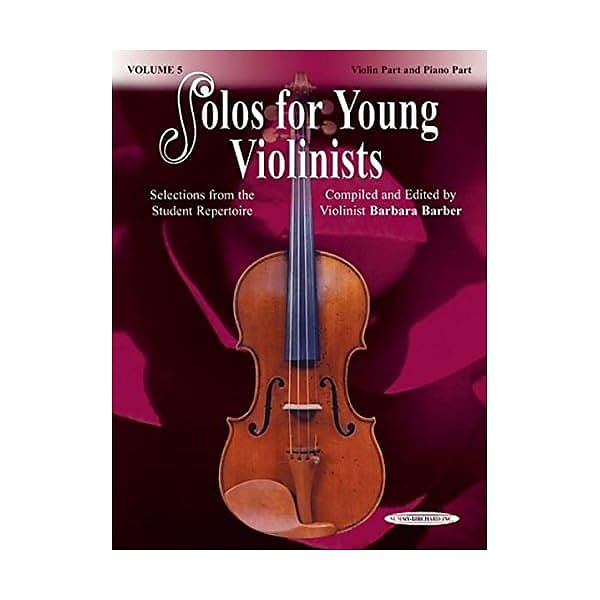 Solos for Young Violinists: Piano Part: Vol 5 Barber, Barbara | Reverb