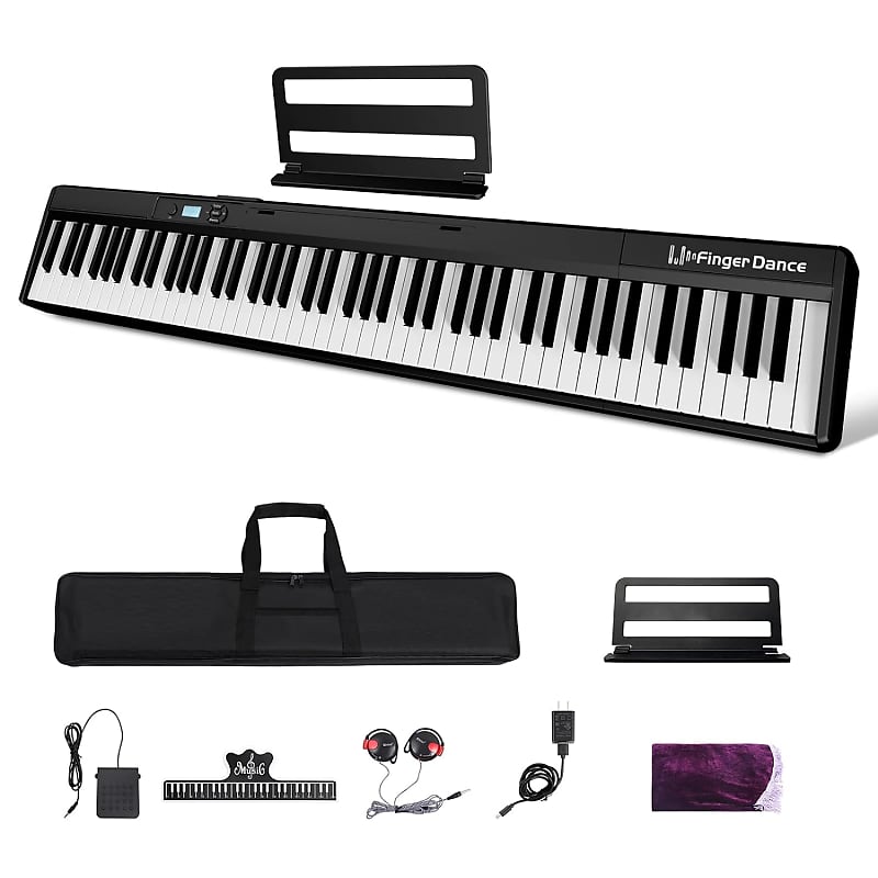 88 Key Keyboard Digital Piano Full Size Upgrade Imitation | Reverb